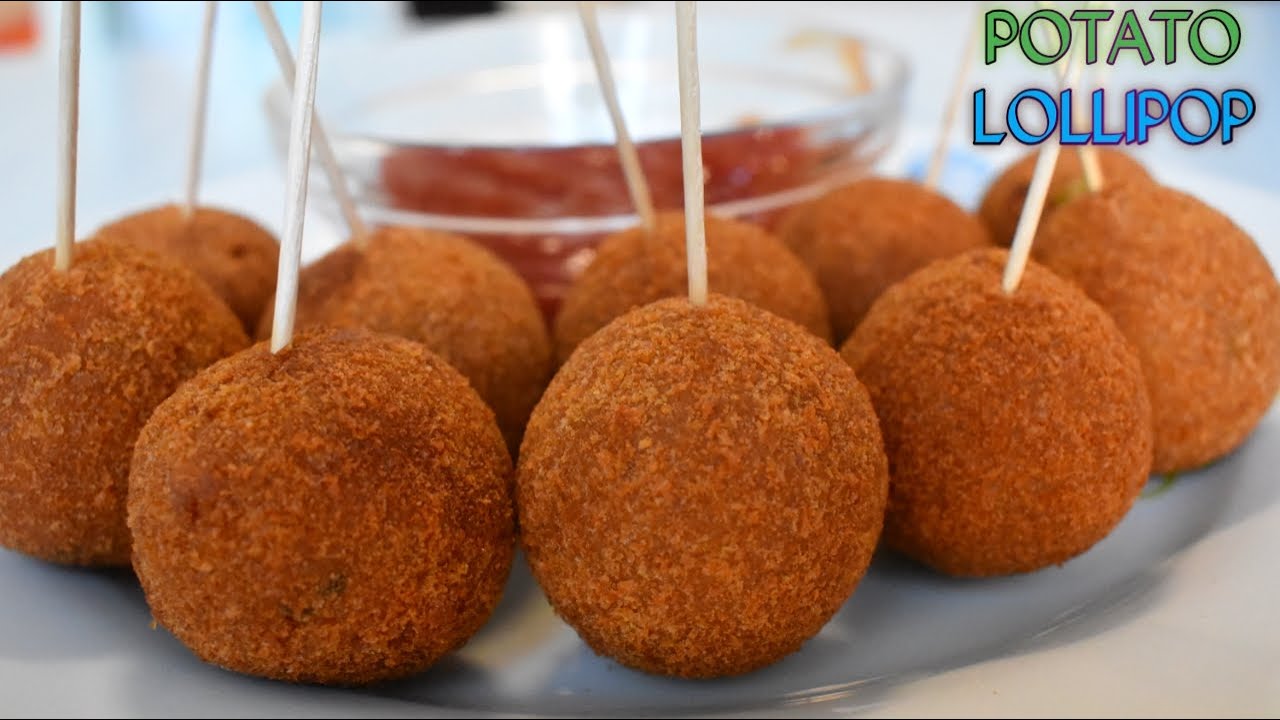 Potato Lollipop Recipe | Veg Lollipop Recipe | Crispy Potato Lollipop ...