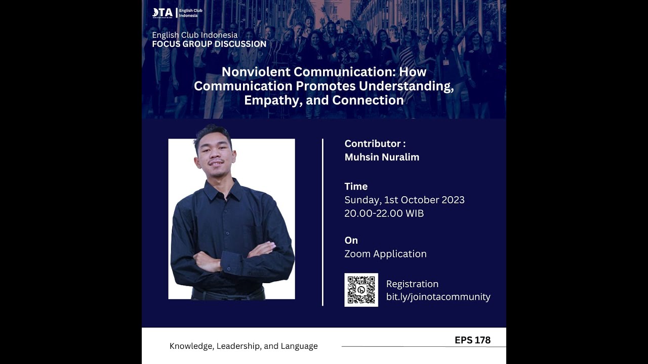 Nonviolent Communication: How Communication Promotes Understanding ...