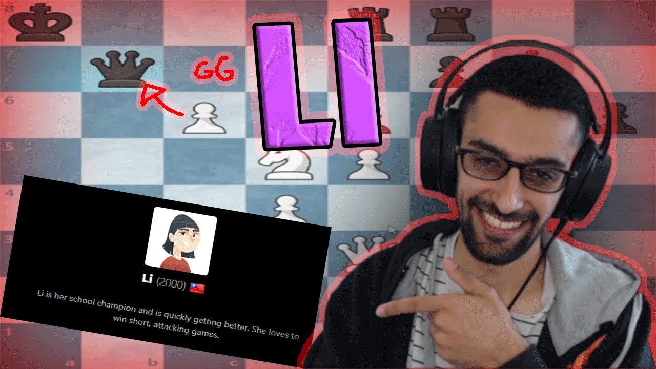 Played Against LI The Chess Bot (2000 Rated) My Eleventh Ever Chess Bot ...