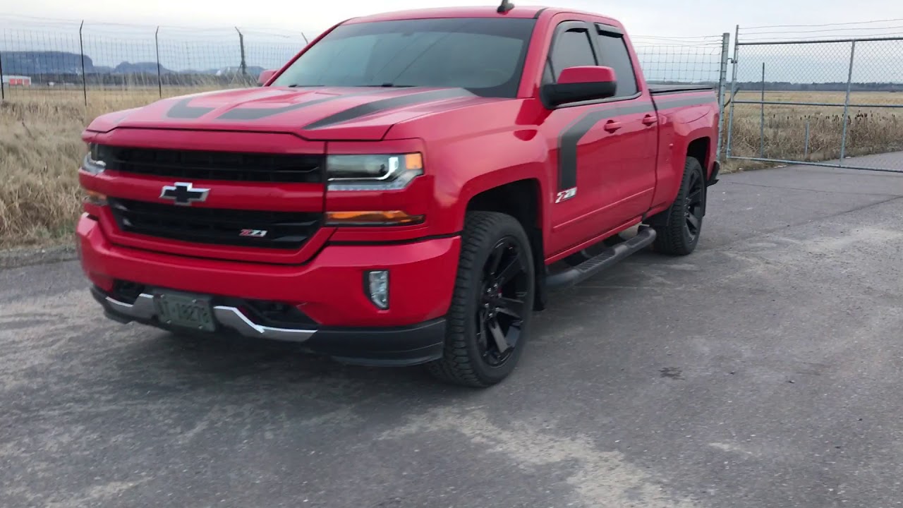 2017 z71 chevy rally edition walk around - YouTube