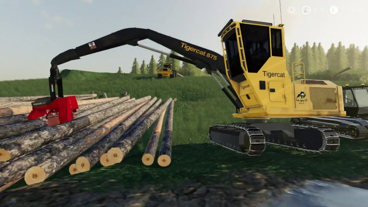 FS19: Pondcliff Logging Ep.5 - YouTube