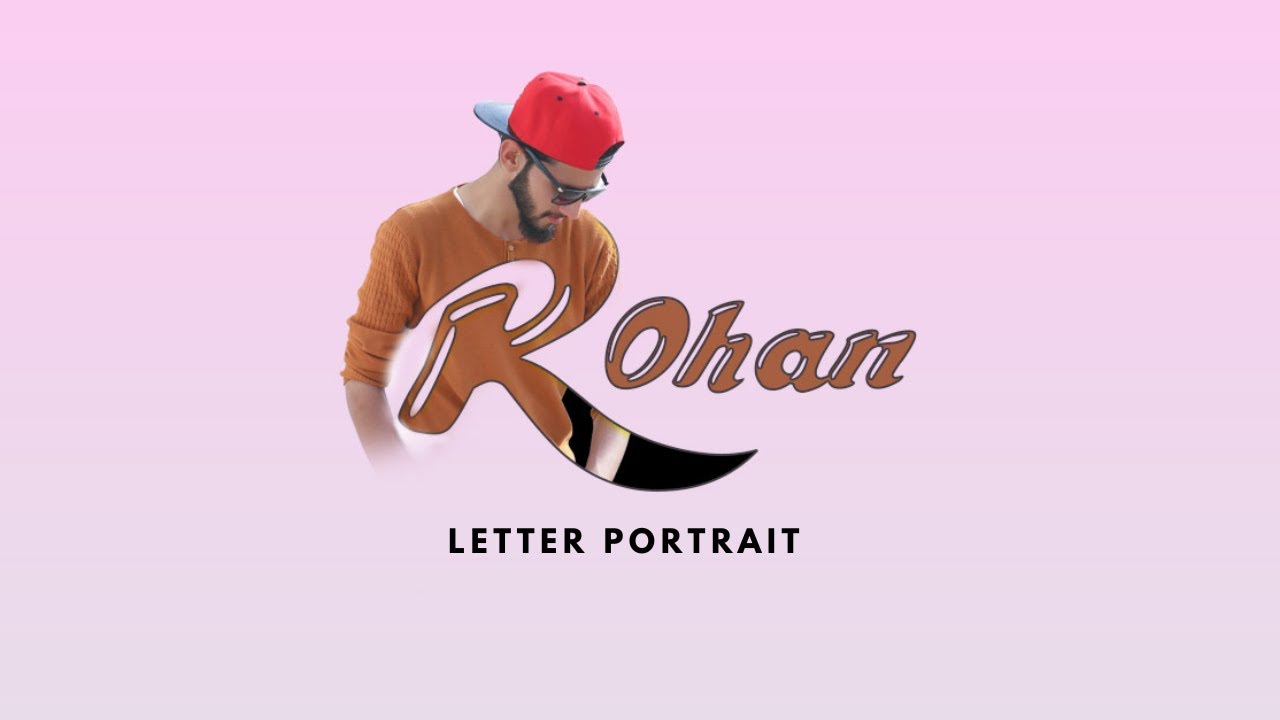 Photoshop Tutorial || Latter portrait in Photoshop (Easy step) - YouTube