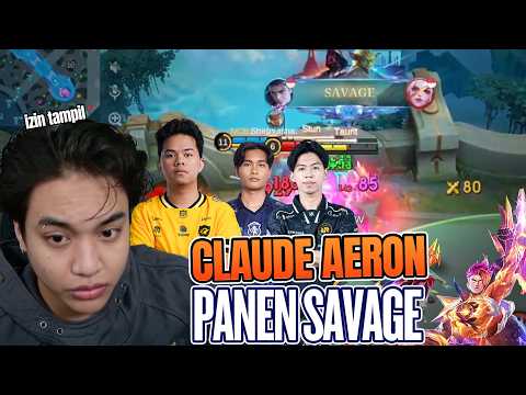 CLAUDE AERON PANEN SAVAGE BARENG P4SEP!!!