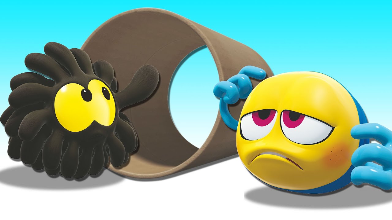 WonderBalls | 😂 Roll And Roll | 🔴 Funny Cartoon for Kids | 🟡 ...