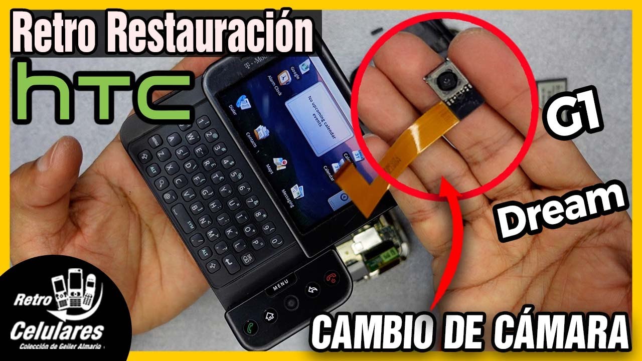 Retro Restauración HTC G1 cambio de Cámara al primer Android | HTC ...
