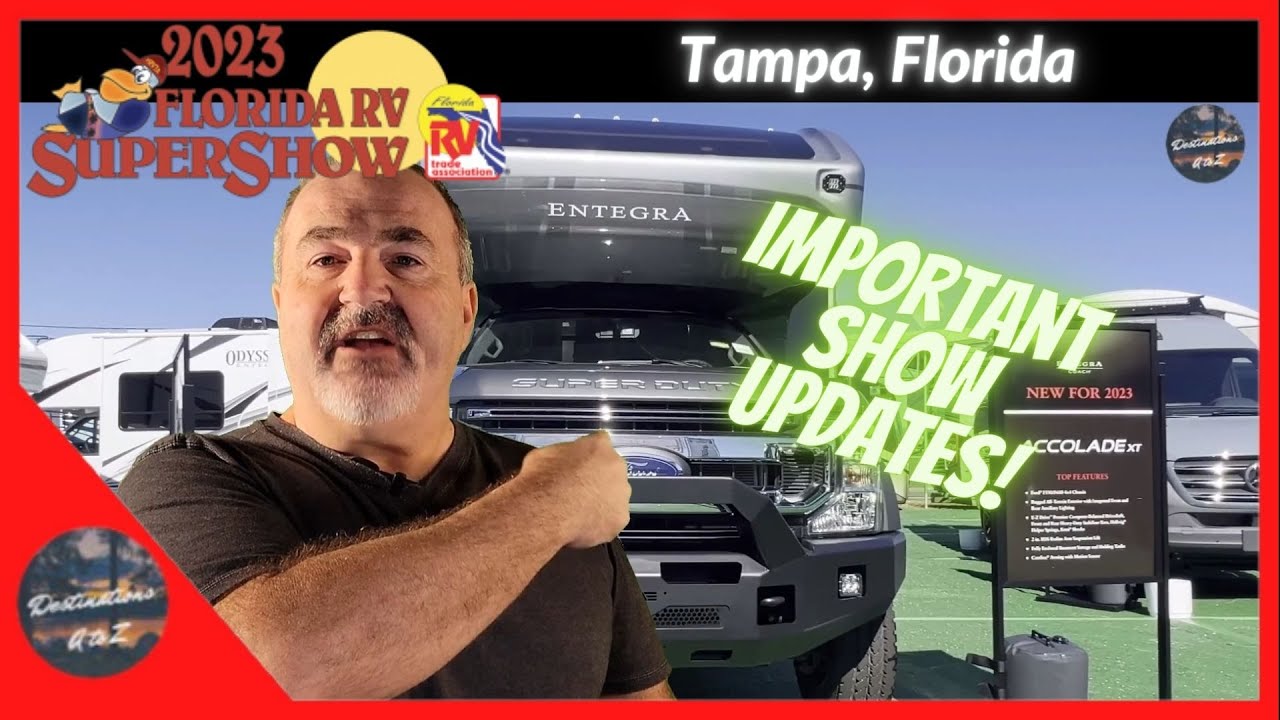 2023 Tampa RV Supershow - BIG NEWS UPDATE!! - YouTube