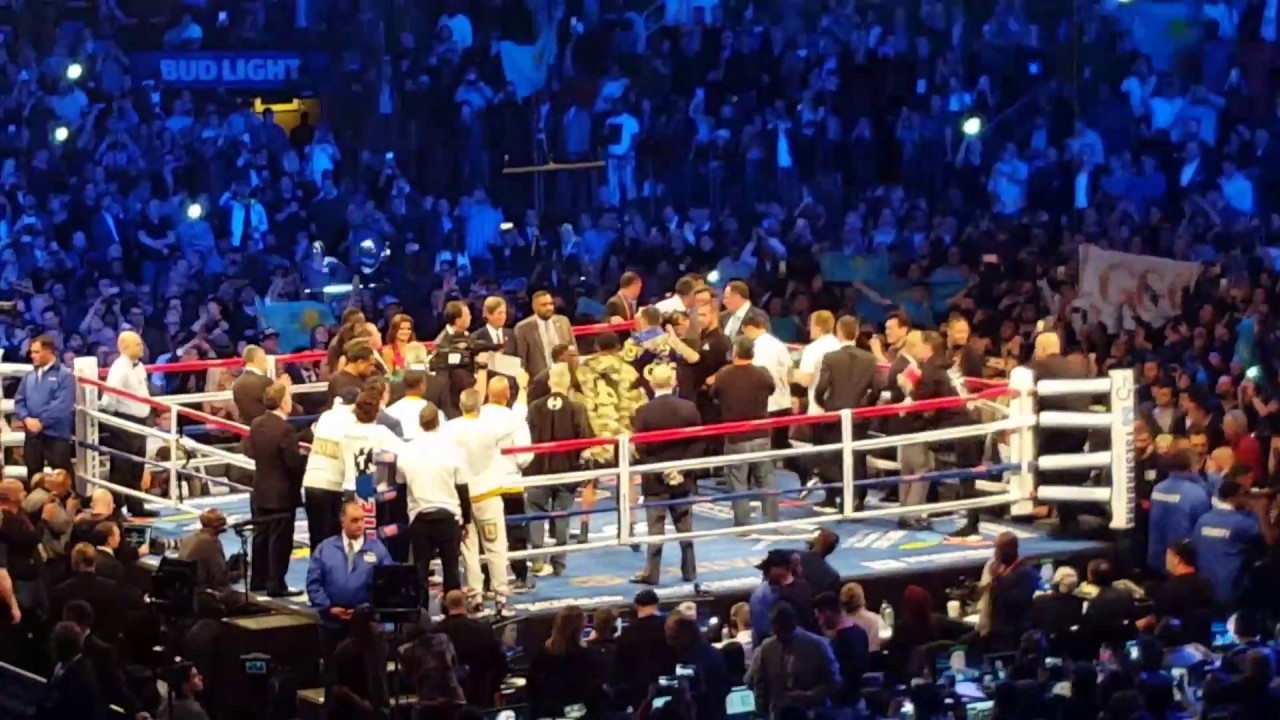 Gennady Golovkin ring walk for Daniel Jacobs - YouTube