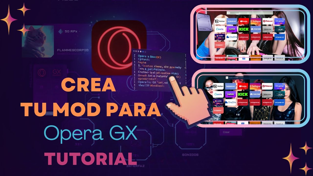 TUTORIAL: COMO CREAR MOD PARA OPERA GX - YouTube