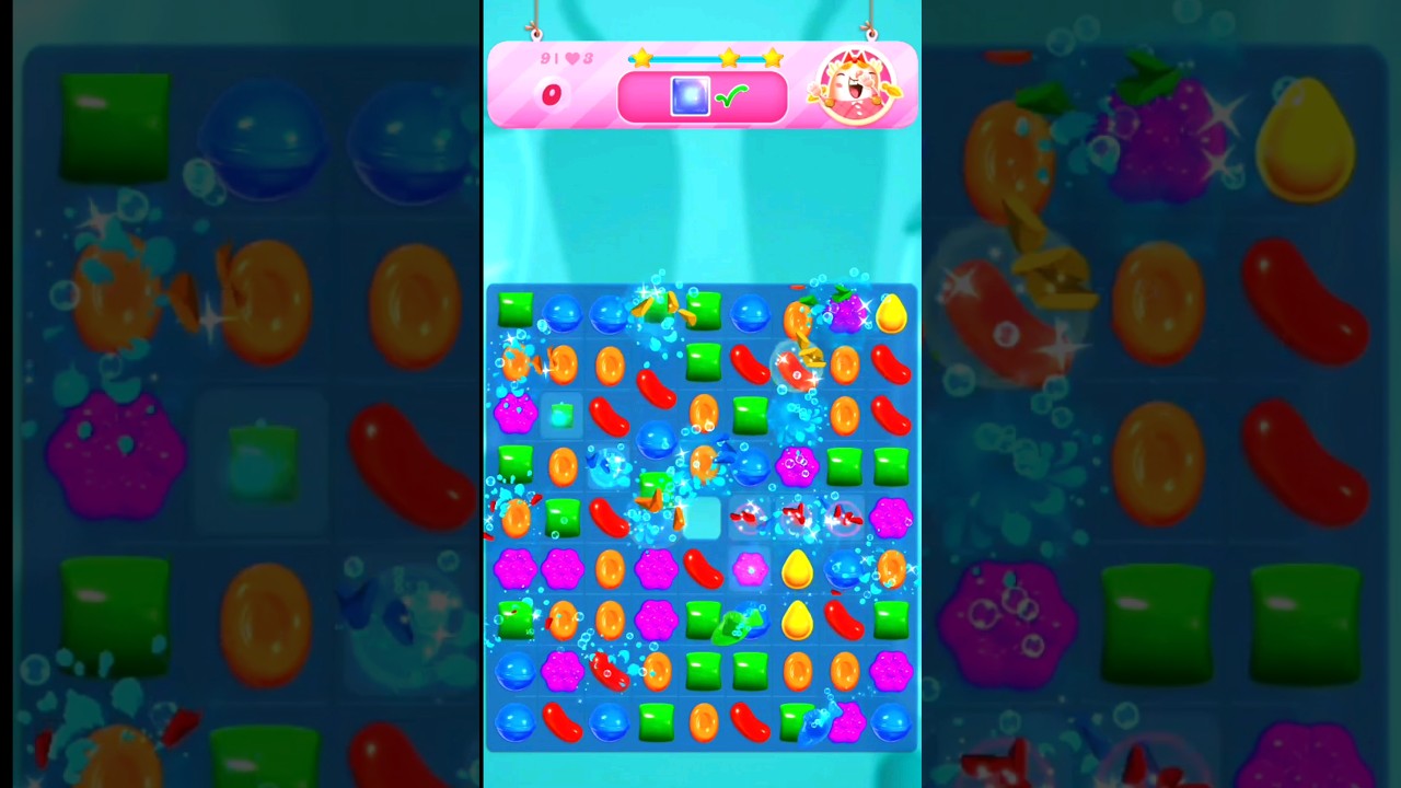 Jelly Puzzle Game || # Shorts 1 || Candy Crush Saga || Gameplay 1 (IOS ...