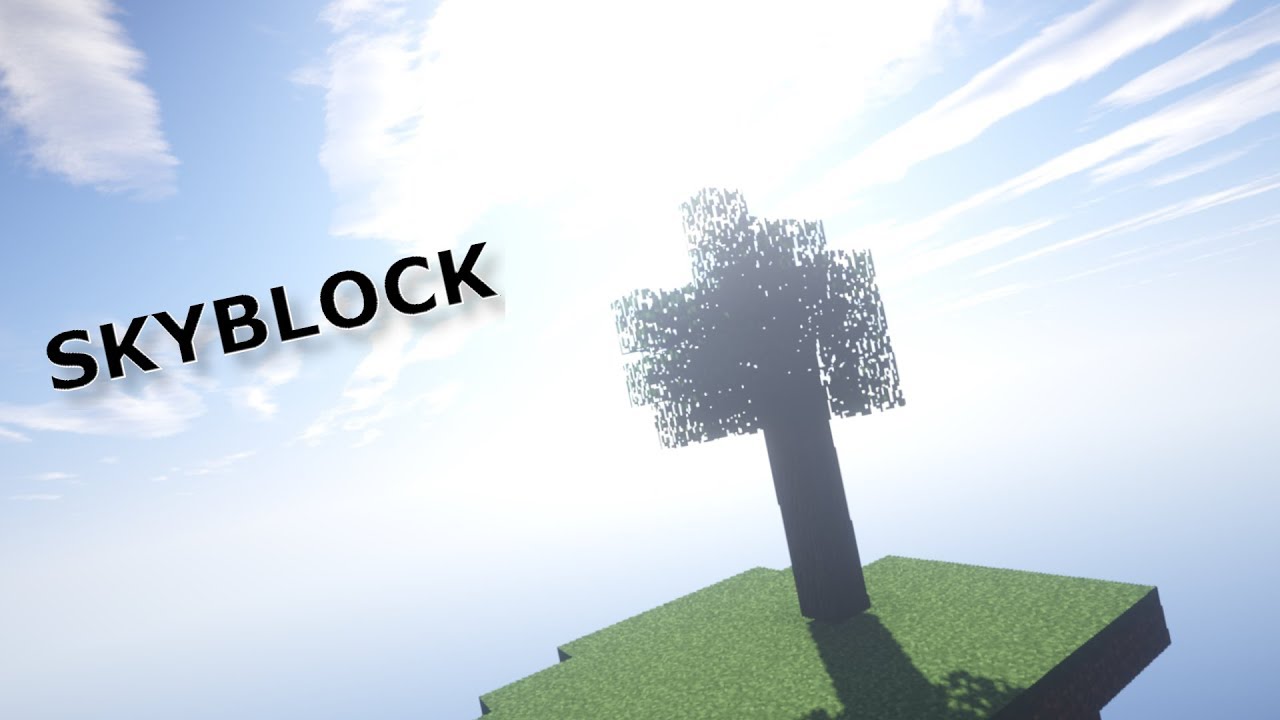 Minecraft skyblock on hypixel - YouTube