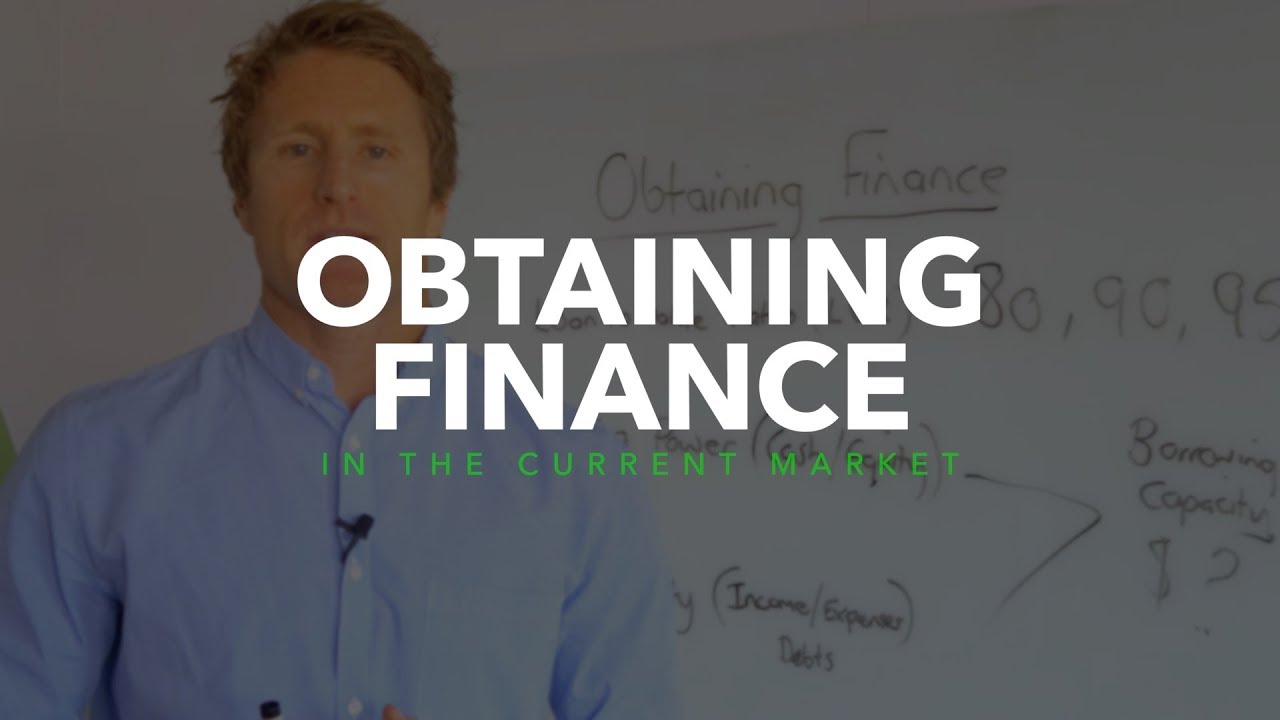 OBTAINING FINANCE IN THE CURRENT MARKET - YouTube