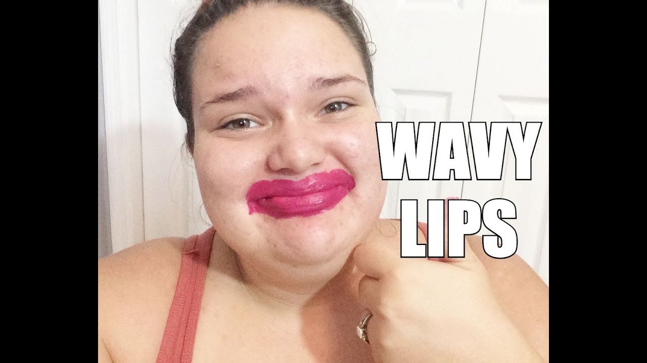 TESTING THE WAVY LIP CHALLENGE: Trying the Instagram Viral Wavy Lip ...