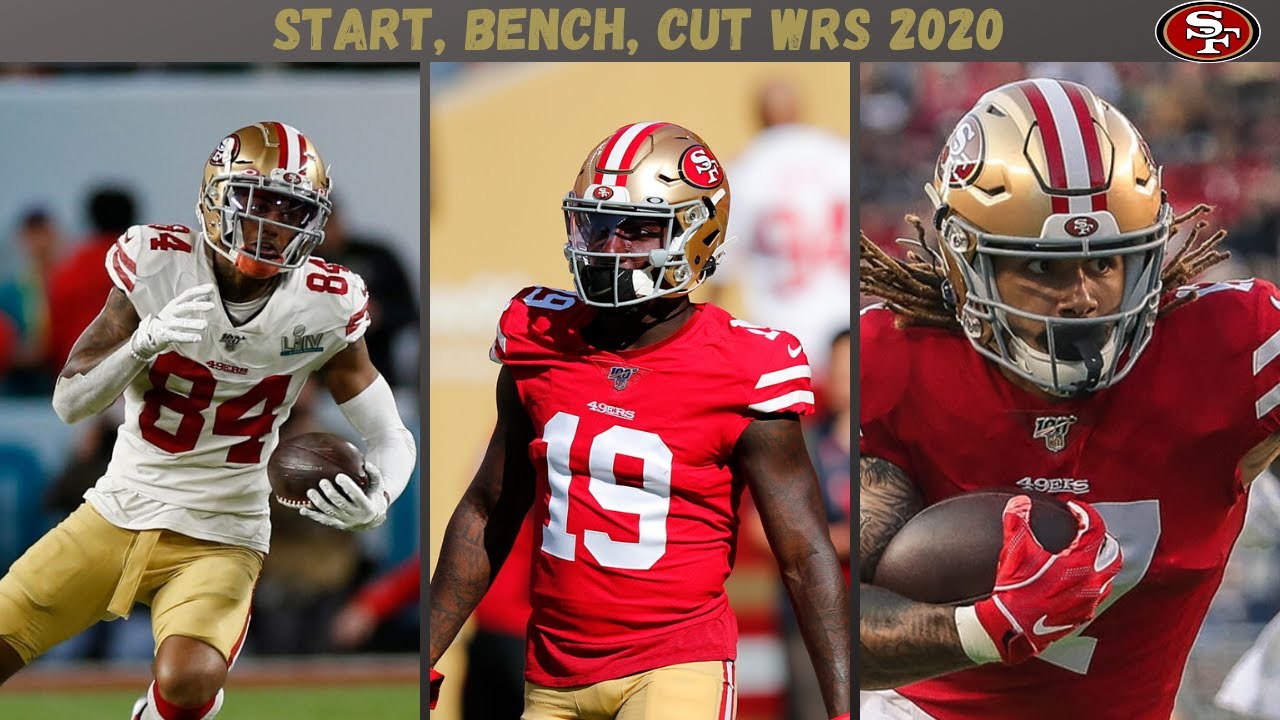 49ers Wide Receivers Roster Predictions 2020 (Start, Cut and Bench ...