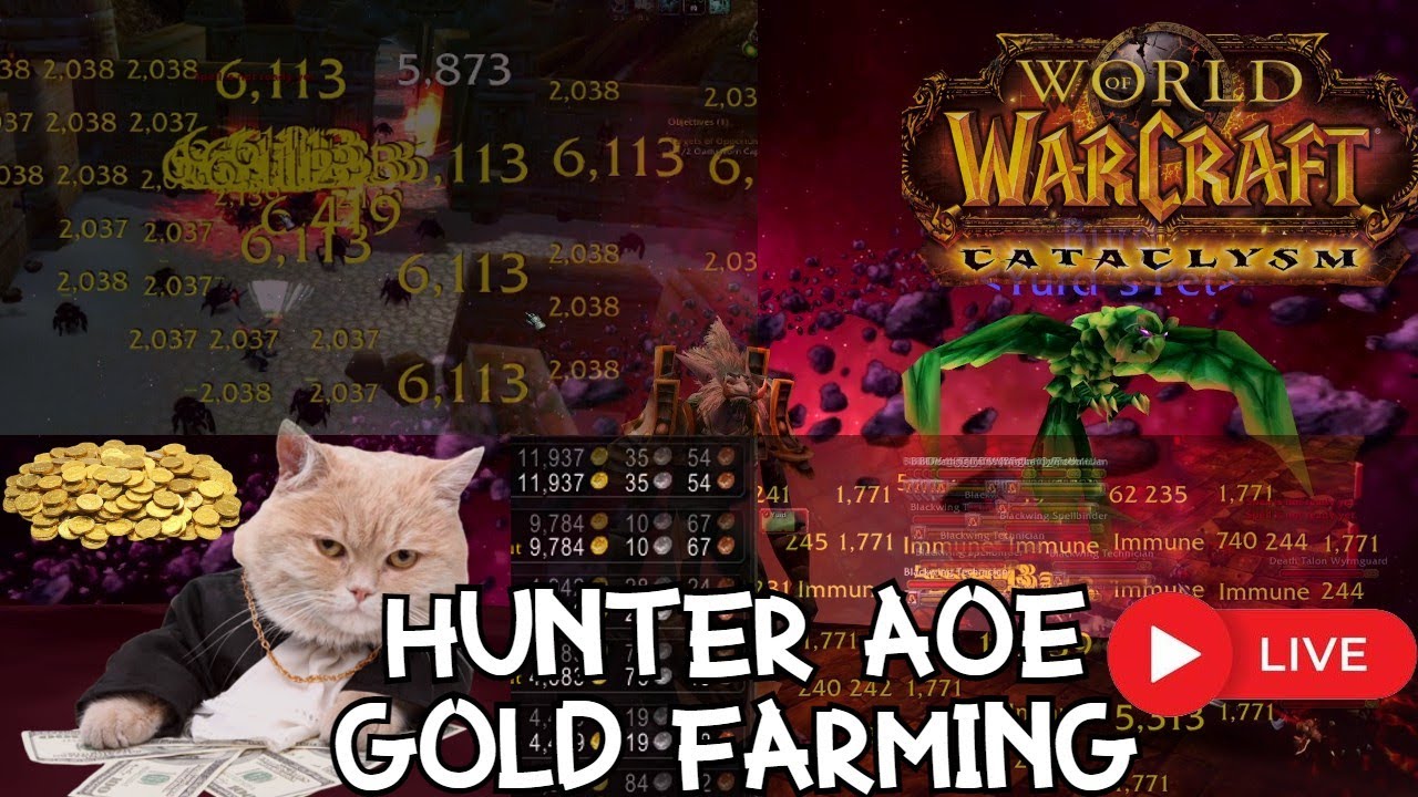Cataclysm Gold Farming - Testing TBC Dungeons - YouTube