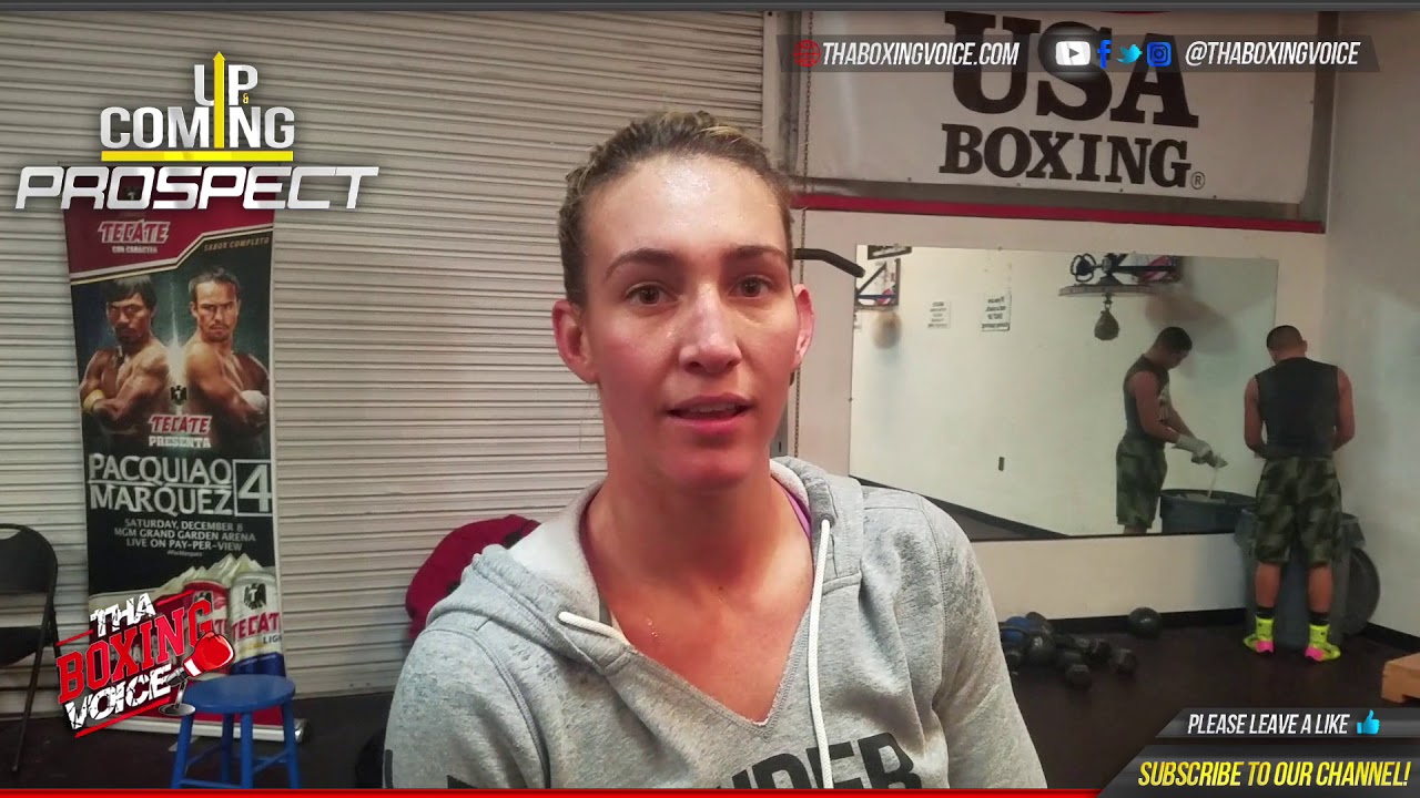 Mikaela Mayer talks about her victory in NY and Female Boxing with Top ...