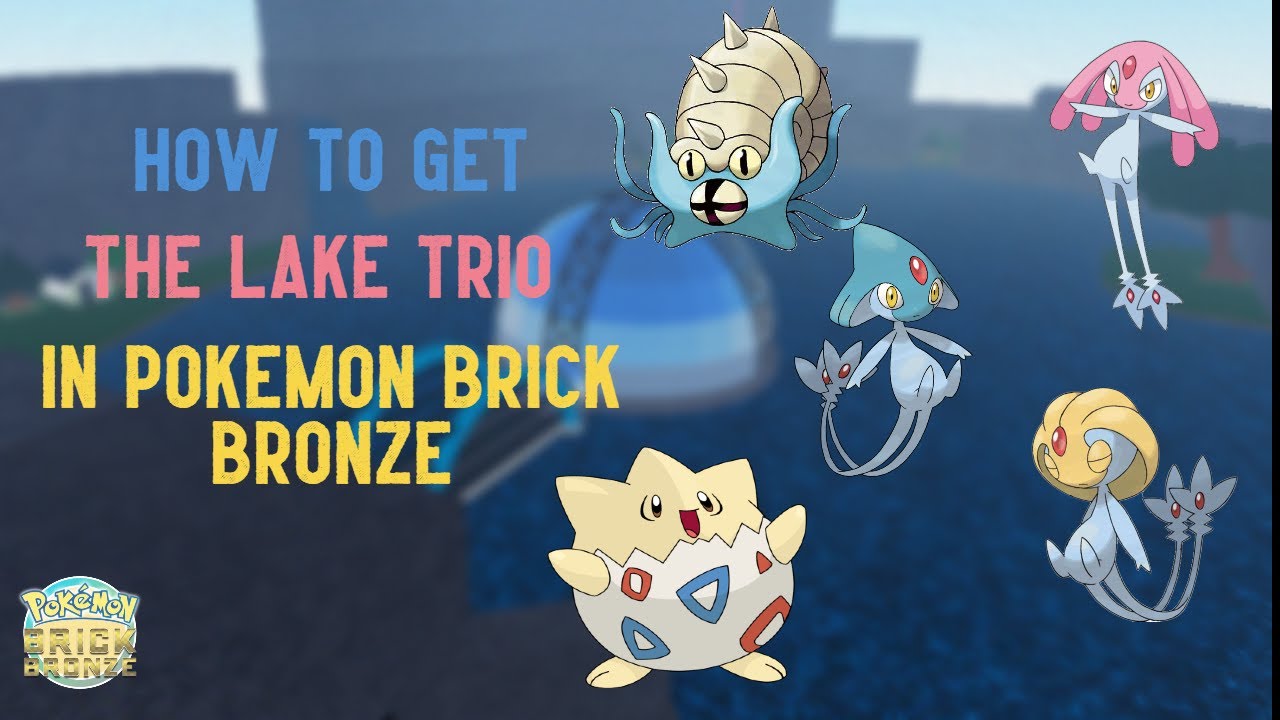 How to get the Lake trio + the UMV dive | Pokemon Brick Bronze Roria ...