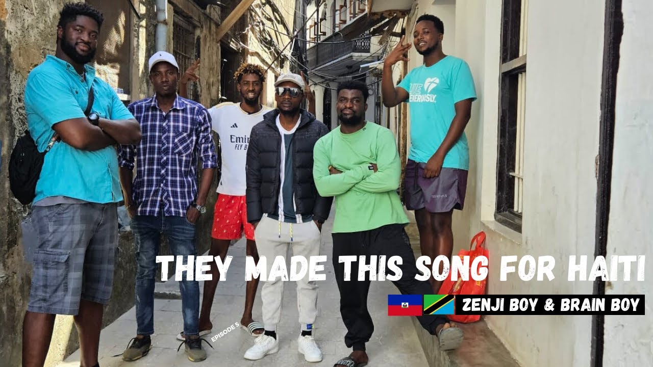 In the Studio with Afrobeat Artist Brain Boy & Zenji Boy 🇹🇿 | S1 EP10 - YouTube