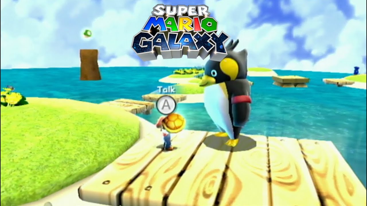 playing mario galaxy for some reason - YouTube
