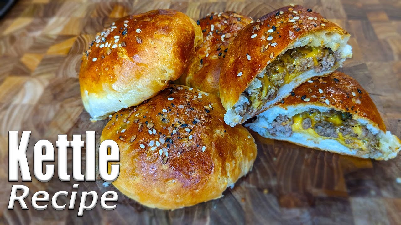 Cheese Burger Bombs Recipe on a Grill 🍔💣 - YouTube