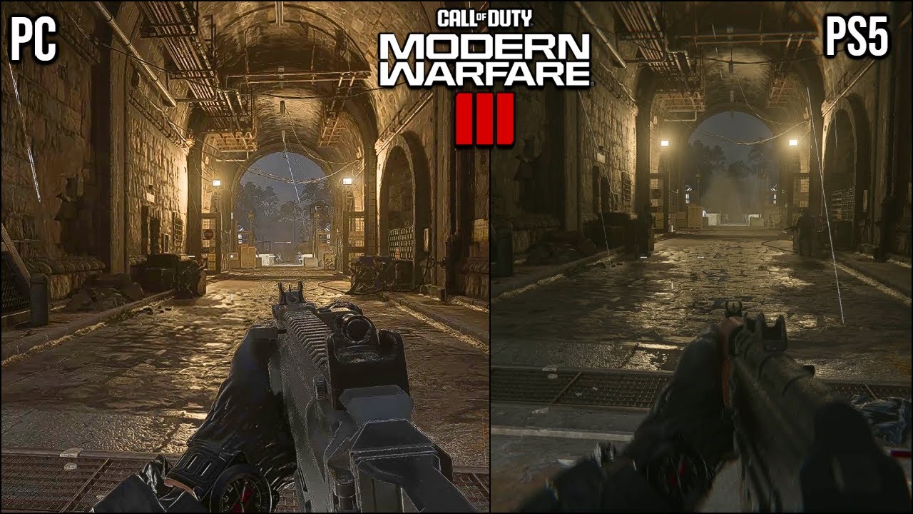 PS5 VS PC Call Of Duty Modern Warfare 3 #gameplay # ...