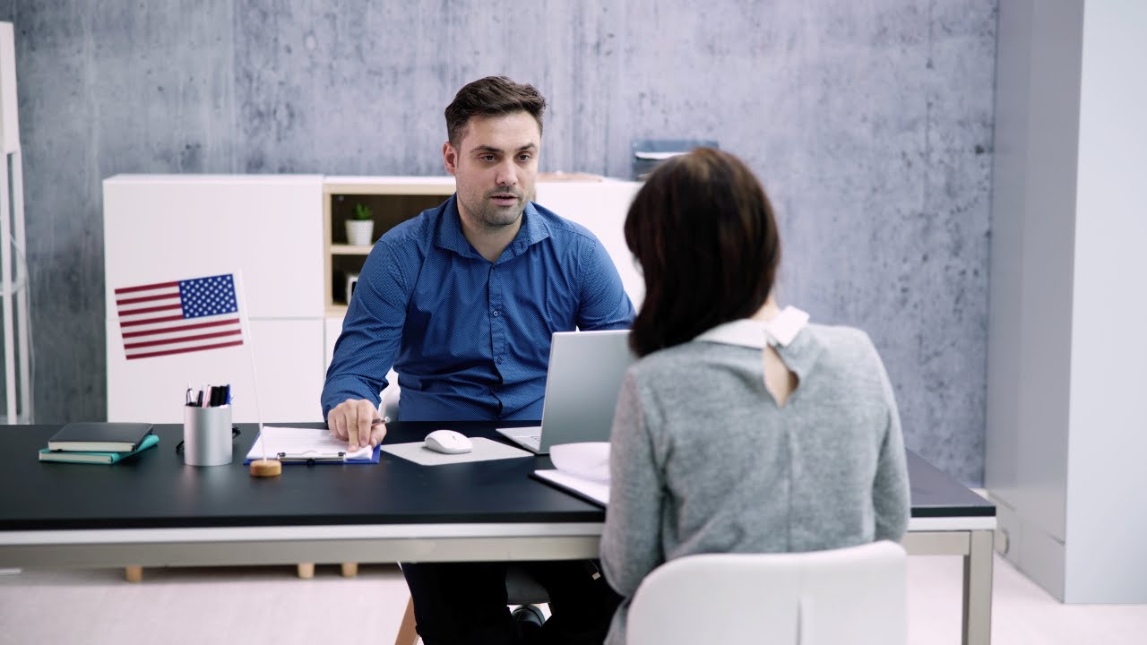 DV Lottery Visa Interview at the U S Embassy - YouTube