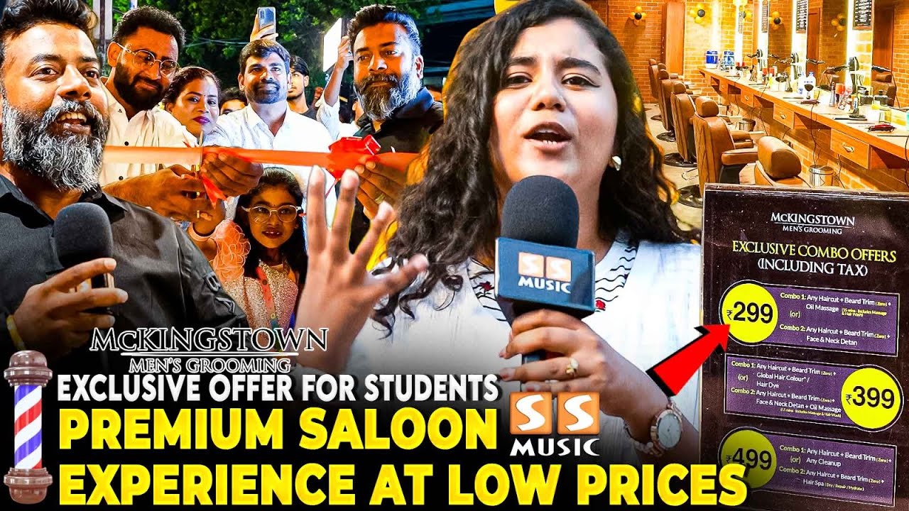 McKingstown - Men’s Salon Franchise now at Egmore - YouTube