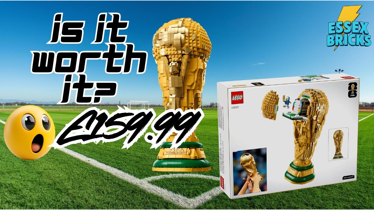 NEW LEGO FIFA WORLD CUP TROPHY! | LEGO Editions 43020 Reveal - YouTube