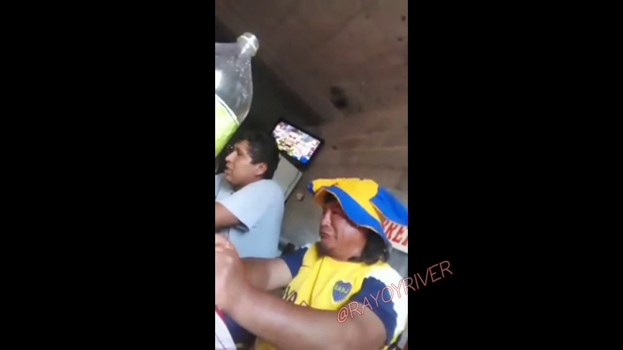 Hinchas de boca llorando. Libertadores 2018. - YouTube