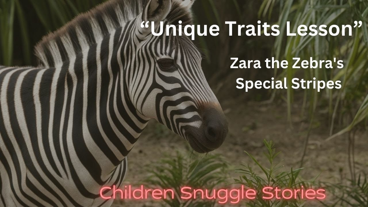 Zara the Zebra's Special Stripes | Fun Jungle Adventure Story for Kids ...