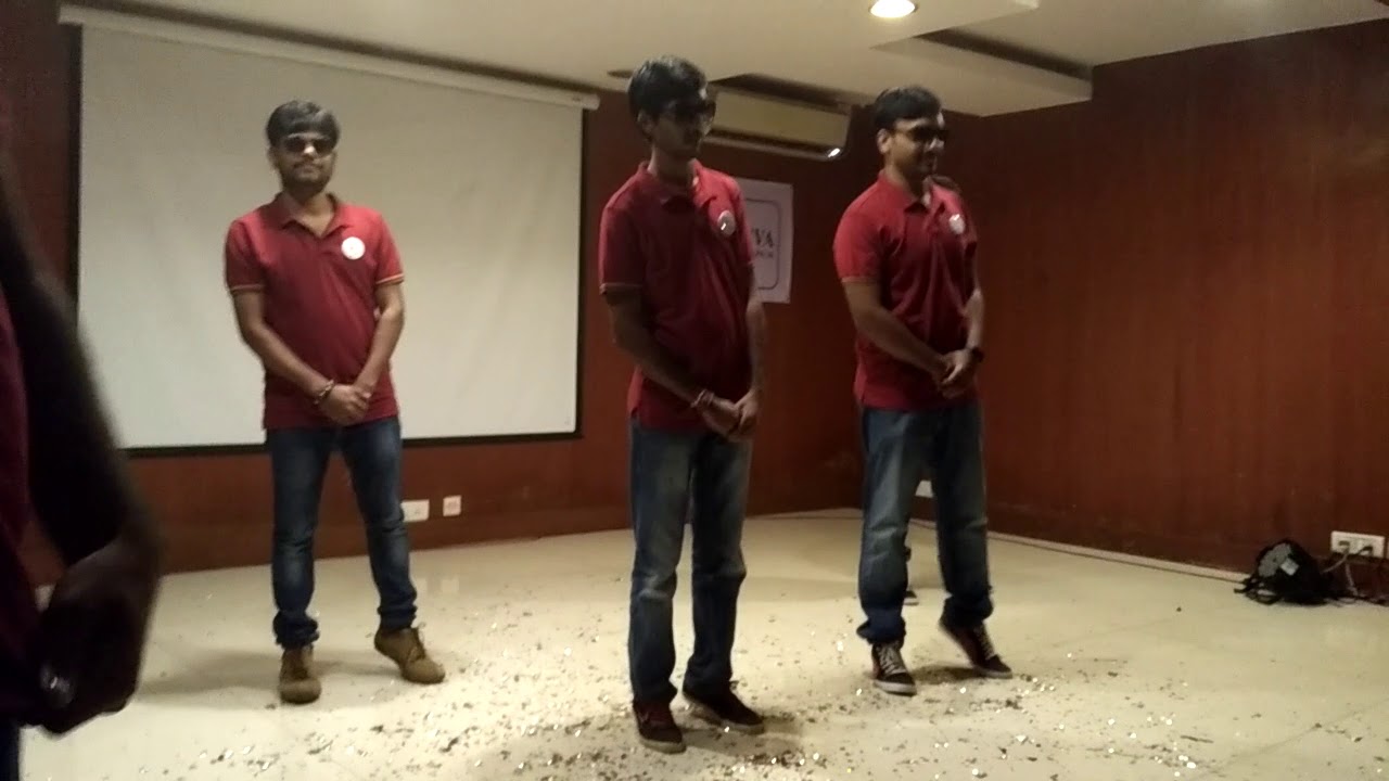 Dance steps for beginners on kannada songs(funny dance) - YouTube