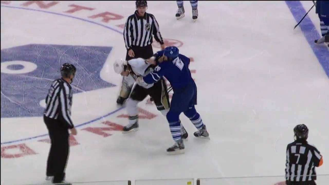 HNIC, (Punjabi Edition) Colton Orr vs Eric Godard - October 10th 2009 ...
