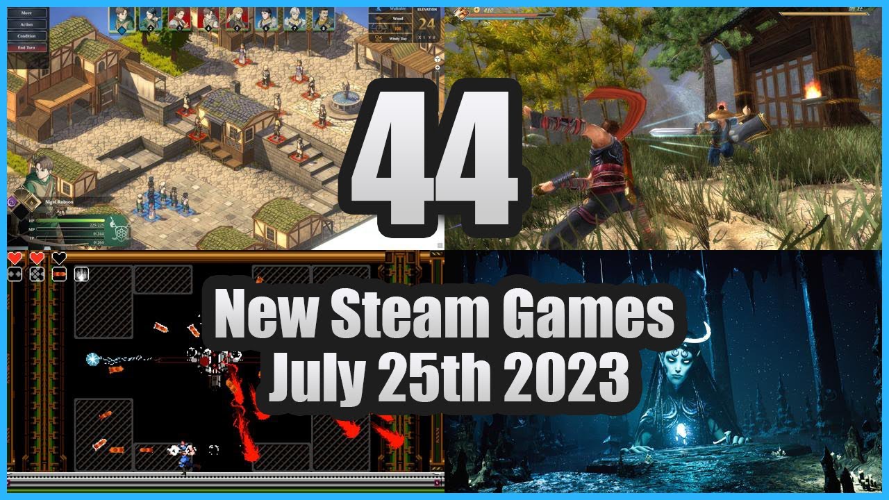 New Steam Games (Tuesday July 25th 2023) - YouTube