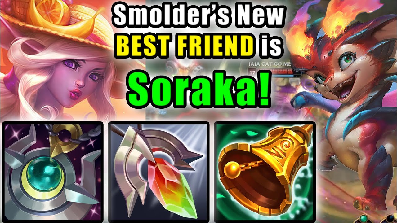 Smolder's New BEST FRIEND is Soraka! | Emerald Support | Patch 14.3 ...