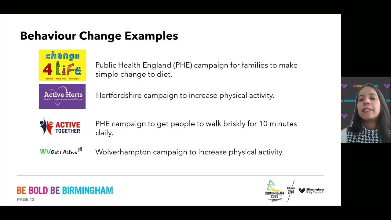 Bolder Healthier Champions: Behaviour Change- Plus - YouTube