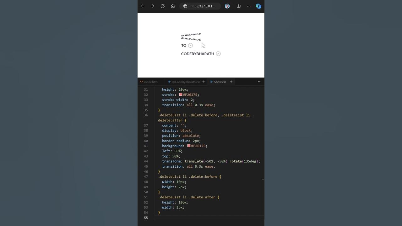 Day 092 - 🤯Micro Css Delete Text #frontend #programming # ... Day 092 - 🤯Micro Css Delete Text #frontend #programming # ...