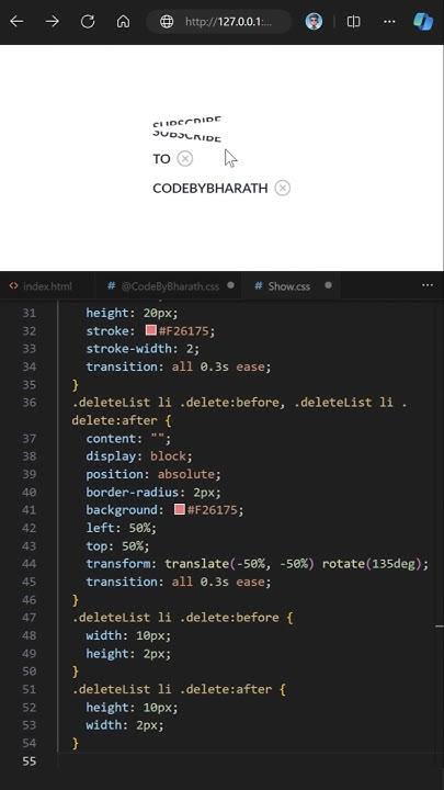 Day 092 🤯micro Css Delete Text Frontend Programming Softwaredeveloper Webdevelopment 3631