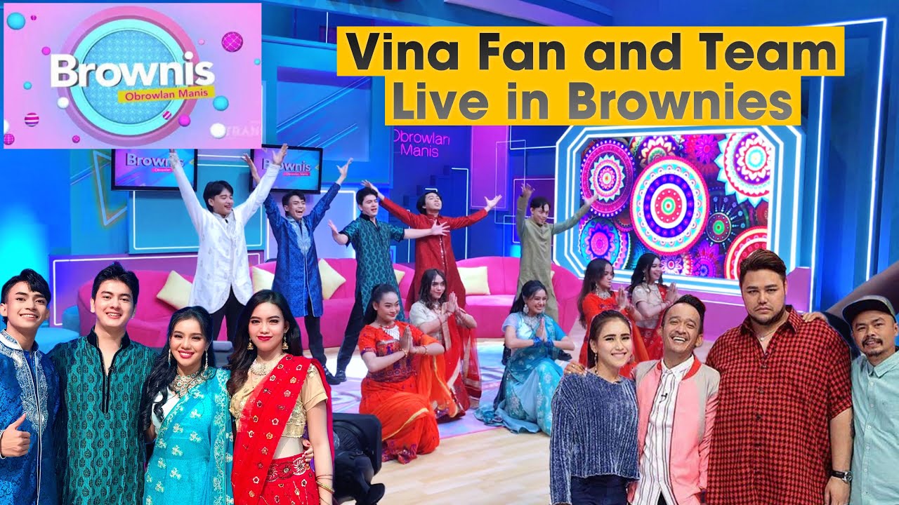 VINA FAN DATANG KE BROWNIS - PECAH BANGET - YouTube