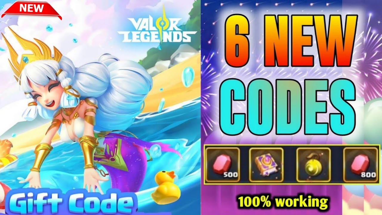 6 Gift Code: New Valor Legends Gift Codes 2023 | Code Valor Legends: Bridge Maker - YouTube