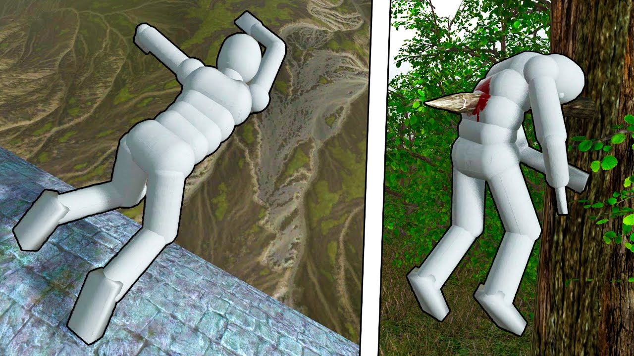 NPC Ragdoll Physics - Epic NPC Falls Compilation #43 - YouTube
