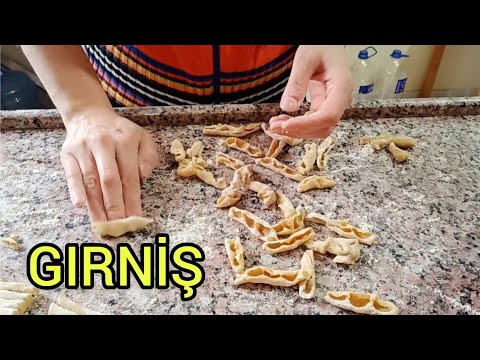 GIRNİŞ (Haleme Zırt) Nasıl Yapılır? Sos tavuk ve hamur birleşir efsane tat ortaya çıkar