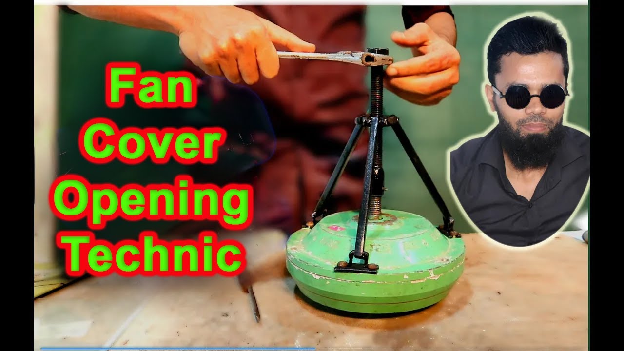 how to open ceiling fan cover, - YouTube