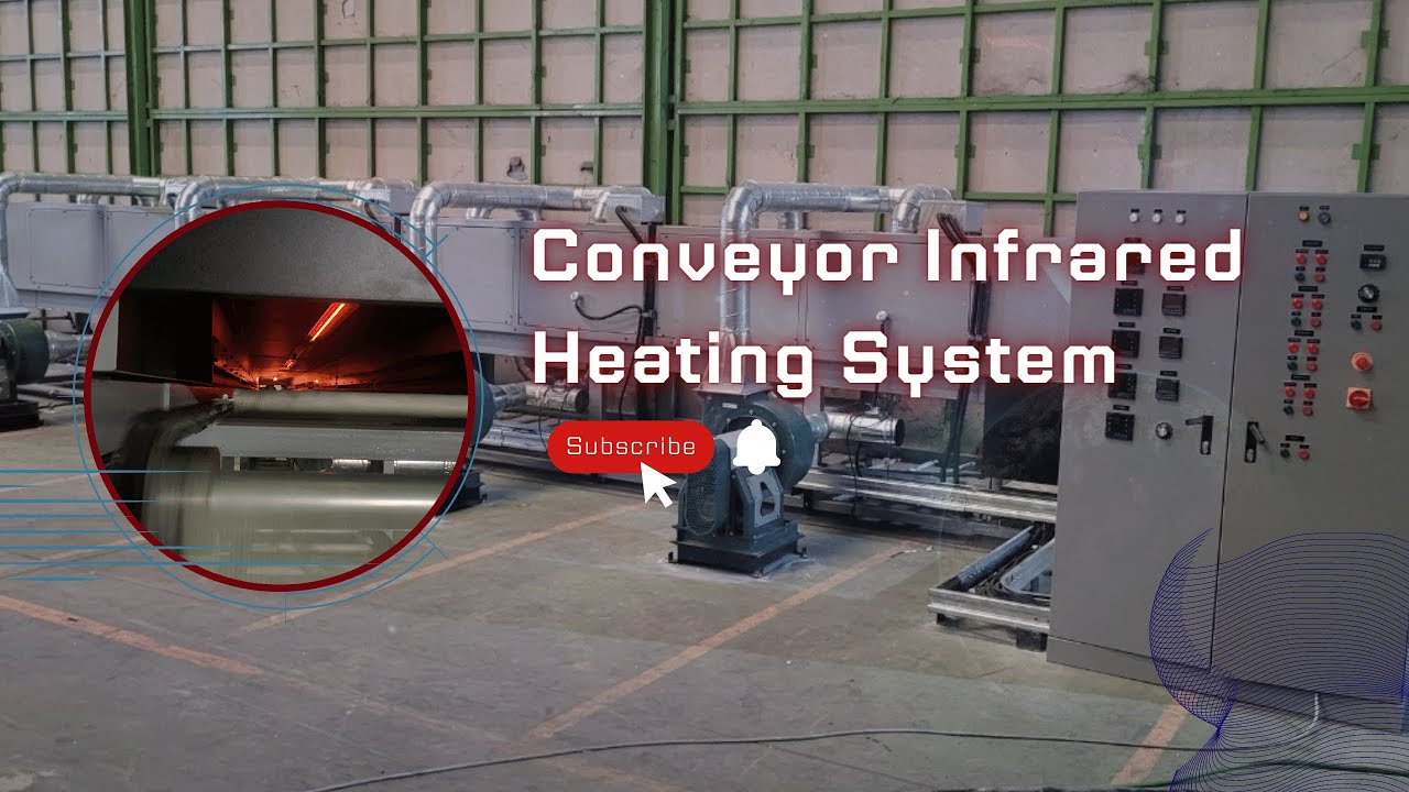 Conveyor Infrared Heating System - YouTube