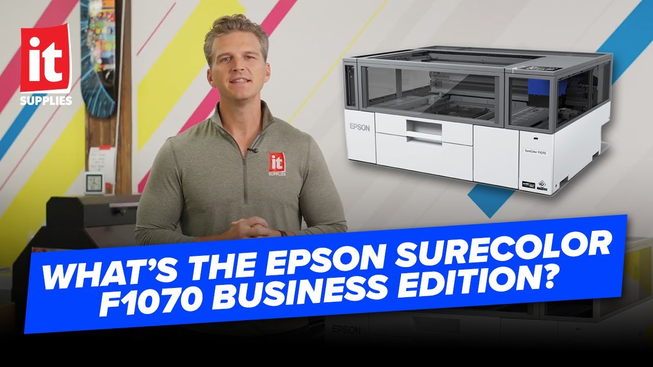 What is the EPSON SureColor F1070 Business Edition? - YouTube
