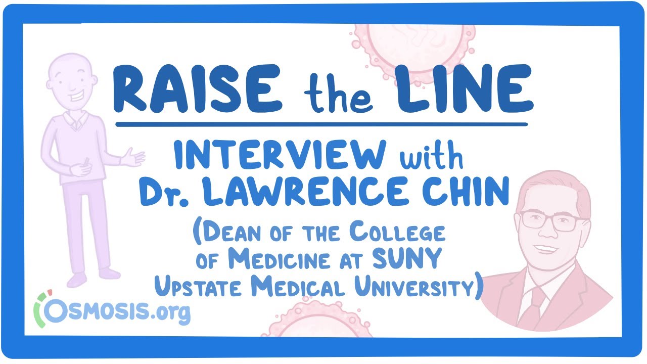 #RaiseTheLine Interview w/ Dr. Lawrence Chin- Dean of the College of ...