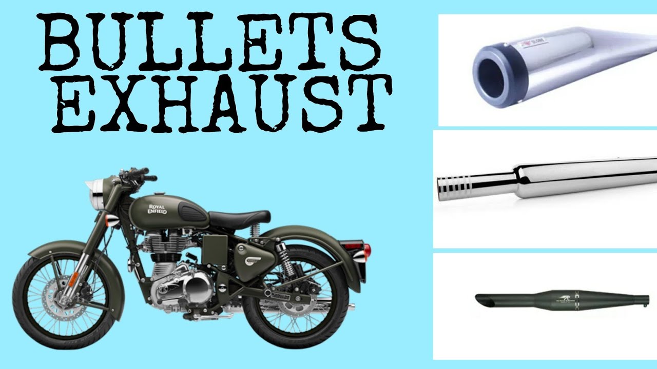 BULLETS EXHAUST ---Silencer - YouTube
