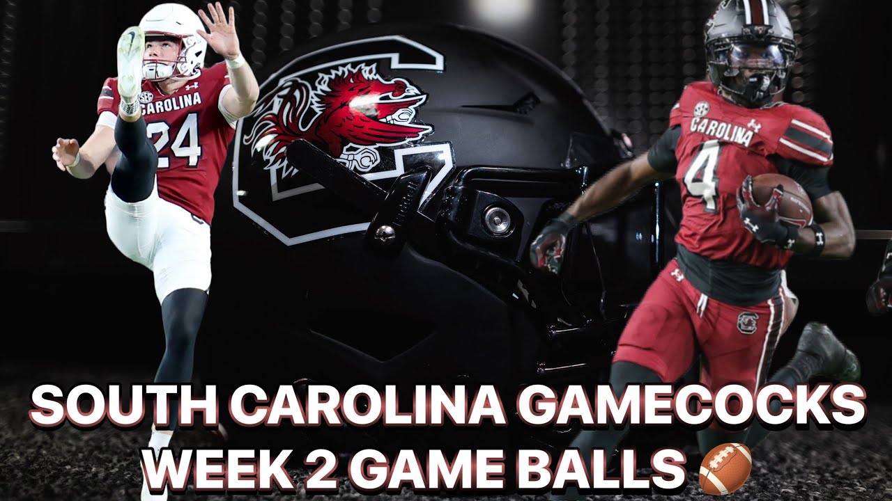 South Carolina Gamecocks week 2 game balls. Who were the very best ...