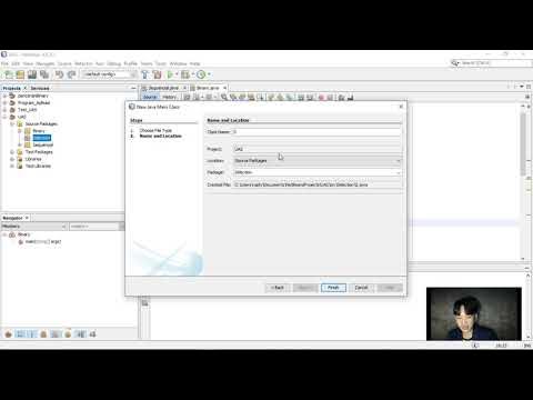 Membuat Program Sequencial, Binary, Selection Sort dan Bubble Sort Dengan Netbeans - YouTube