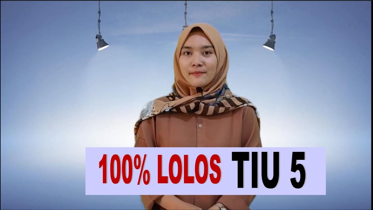Cara Mengerjakan TIU 5 - YouTube
