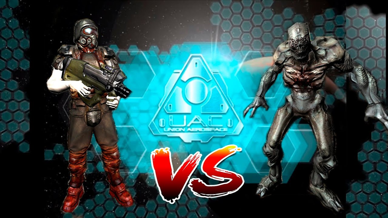 Zombie's Security (machine gunner) vs Imp's - DOOM 3 Monster Infighting ...