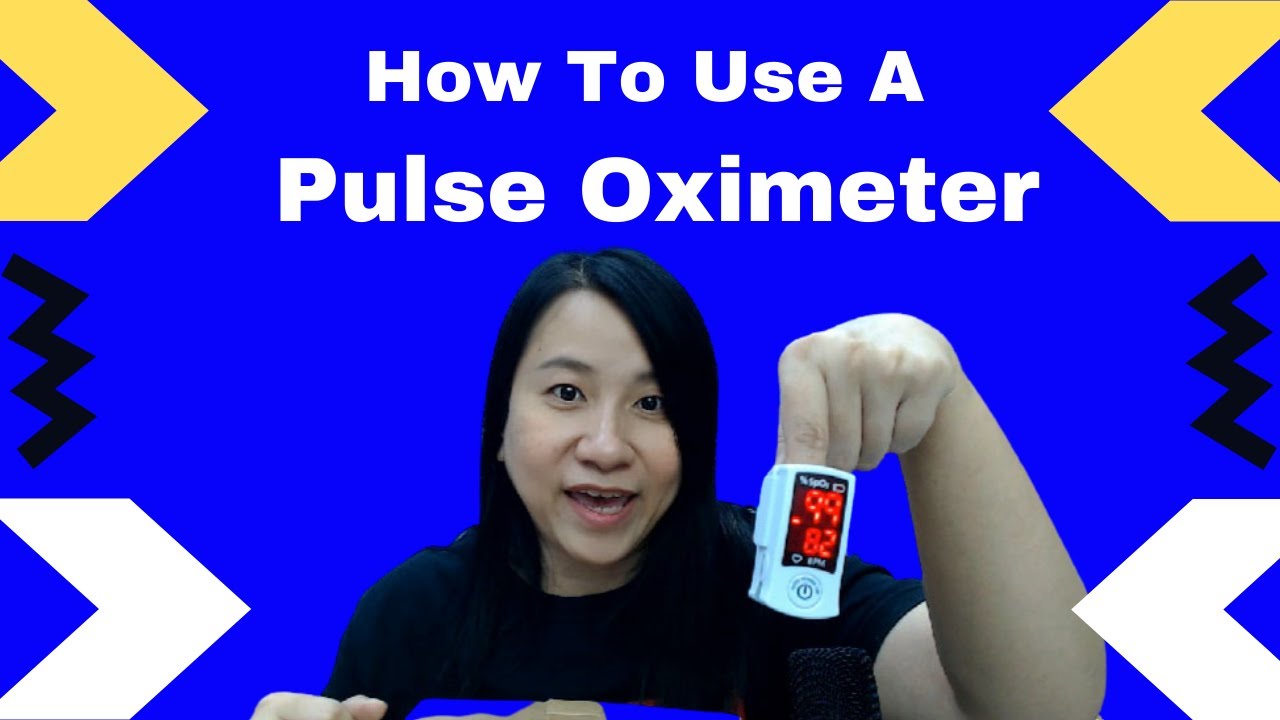 How To Use A Pulse Oximeter At Home - YouTube
